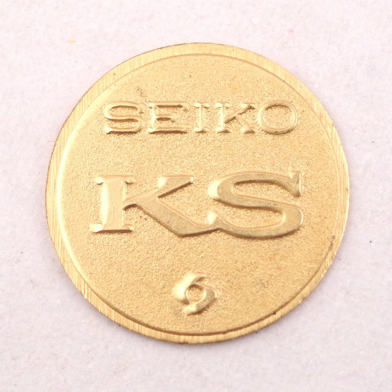【未使用】ビンテージ Seiko セイコー King Seiko キングセイコー 修理用 補修 部品 メダル メダリオン 56KS medallionの落札情報詳細 - ヤフオク落札価格検索 ...