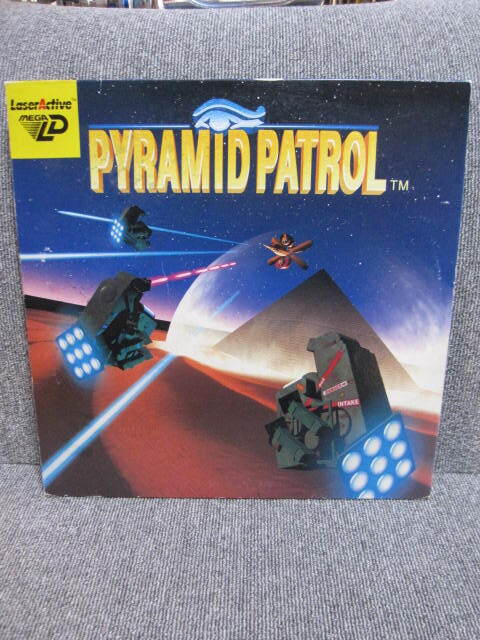 【目立った傷や汚れなし】【 レトロ ゲーム レーザーアクティブ 】ピラミッドパトロール PYRAMID PATROL Laser Active ...