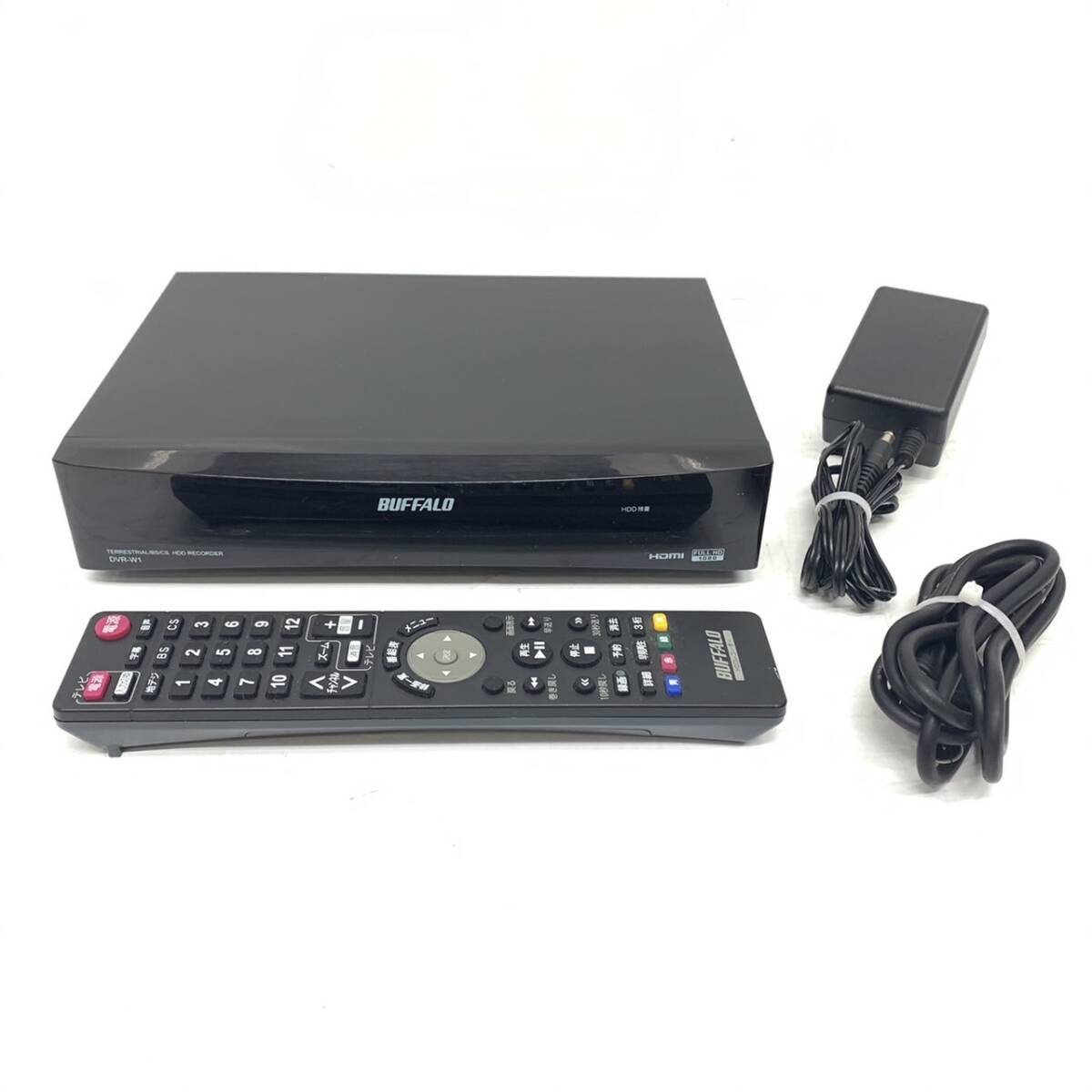 【やや傷や汚れあり】送料無料h57789 BUFFALO バッファロー Wチューナー 地上 BS CS HDDレコーダー DVR-W1 録画 映像機器 ジャンクの落札情報詳細 - ヤフオク落札 ...