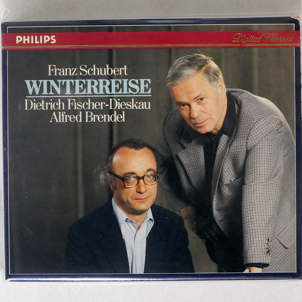 【傷や汚れあり】DIETRICH FISCHER-DIESKAU, ALFRED BRENDEL/FRANZ SCHUBERT: WINTERREISE/PHILIPS 411 463-2 ...