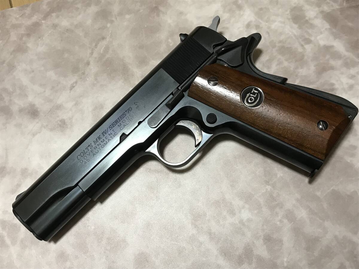 【やや傷や汚れあり】未発火 ブルーイング CAW コルト ガバメント シリーズ70 ヘビーウェイトモデルガン GM5 GM12 MGCリバイバルの落札情報詳細 - Yahoo!オークション落札 ...