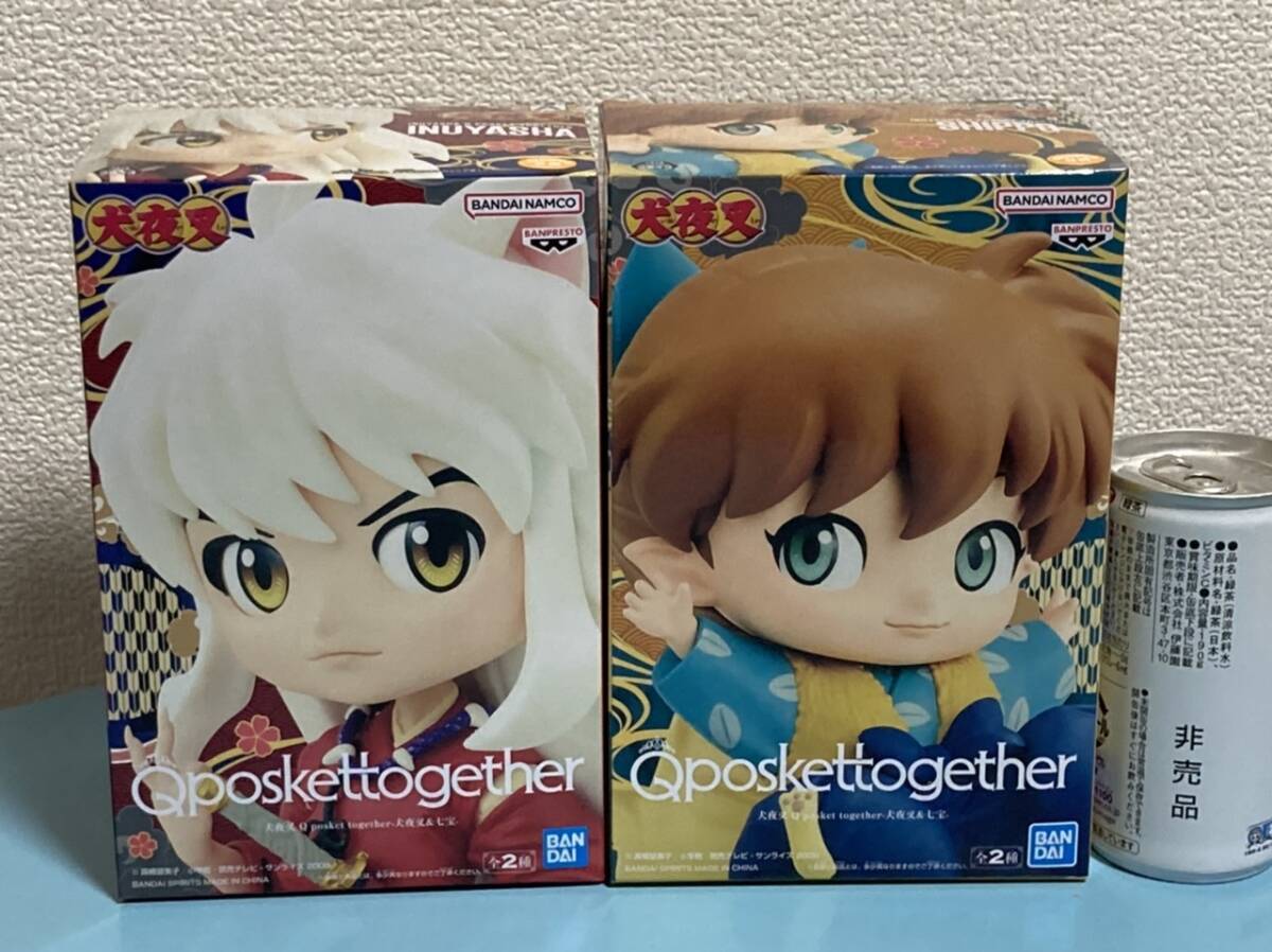 【目立った傷や汚れなし】犬夜叉&七宝 -INUYASHA & SHIPPO-★犬夜叉 Q posket together★Qposket★一つ ...