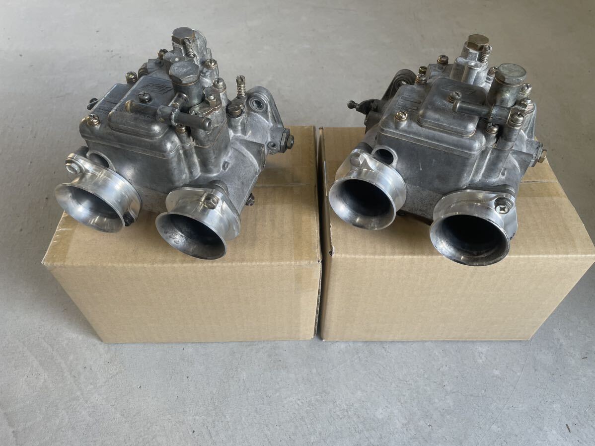 【全体的に状態が悪い】OER 45 キャブレター 2機セット AE86 サニー サニトラ カローラ レビン トレノ ブルーバード 510 ソ ...