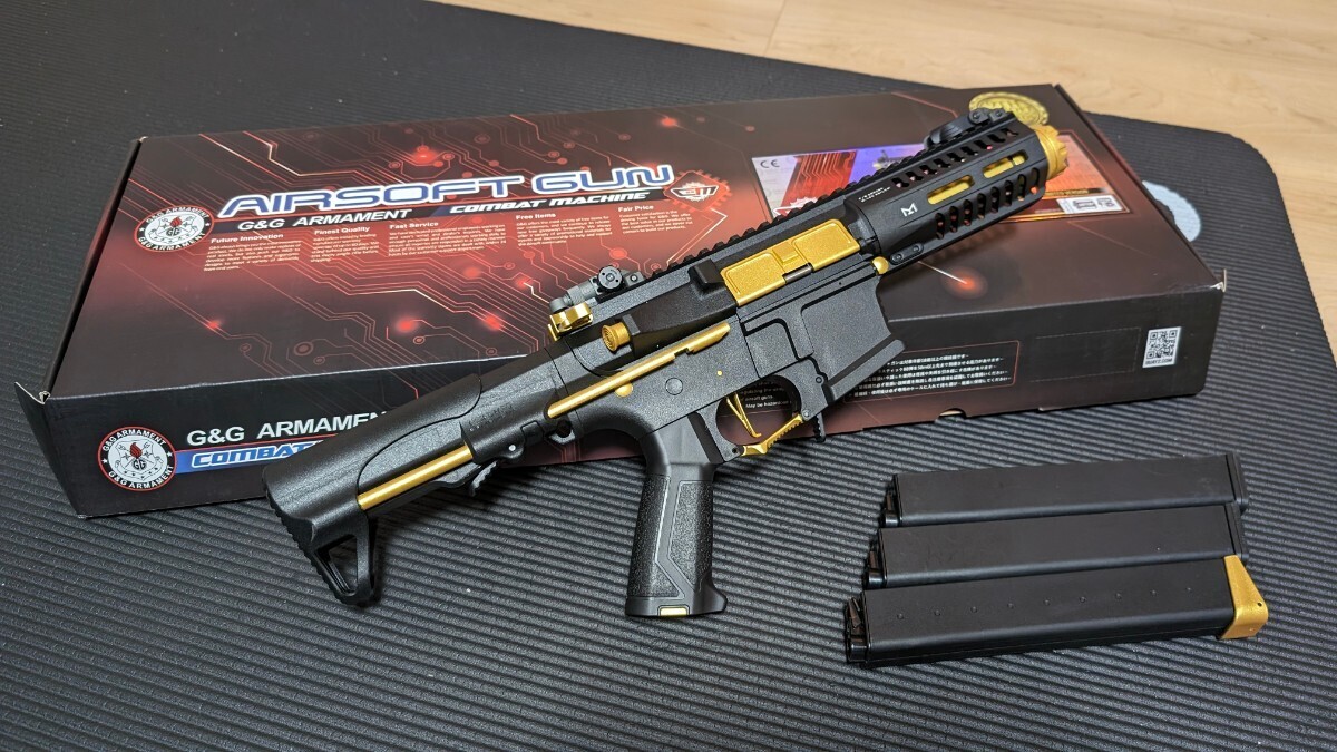 【目立った傷や汚れなし】【国内限定300本限定品】G&G ARP9 Gold 【EGC-ARP-GLD-YNB-NCS】電動ガンの落札情報詳細 ...