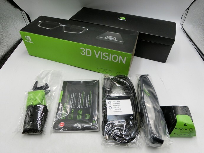 【目立った傷や汚れなし】T【ロ4-00】【80サイズ】 NVIDIA 3D立体視システム 「3D Vision」/3Dメガネ/通電可/ジャンク扱い/※擦れ傷・外箱傷み有の落札情報詳細 ...