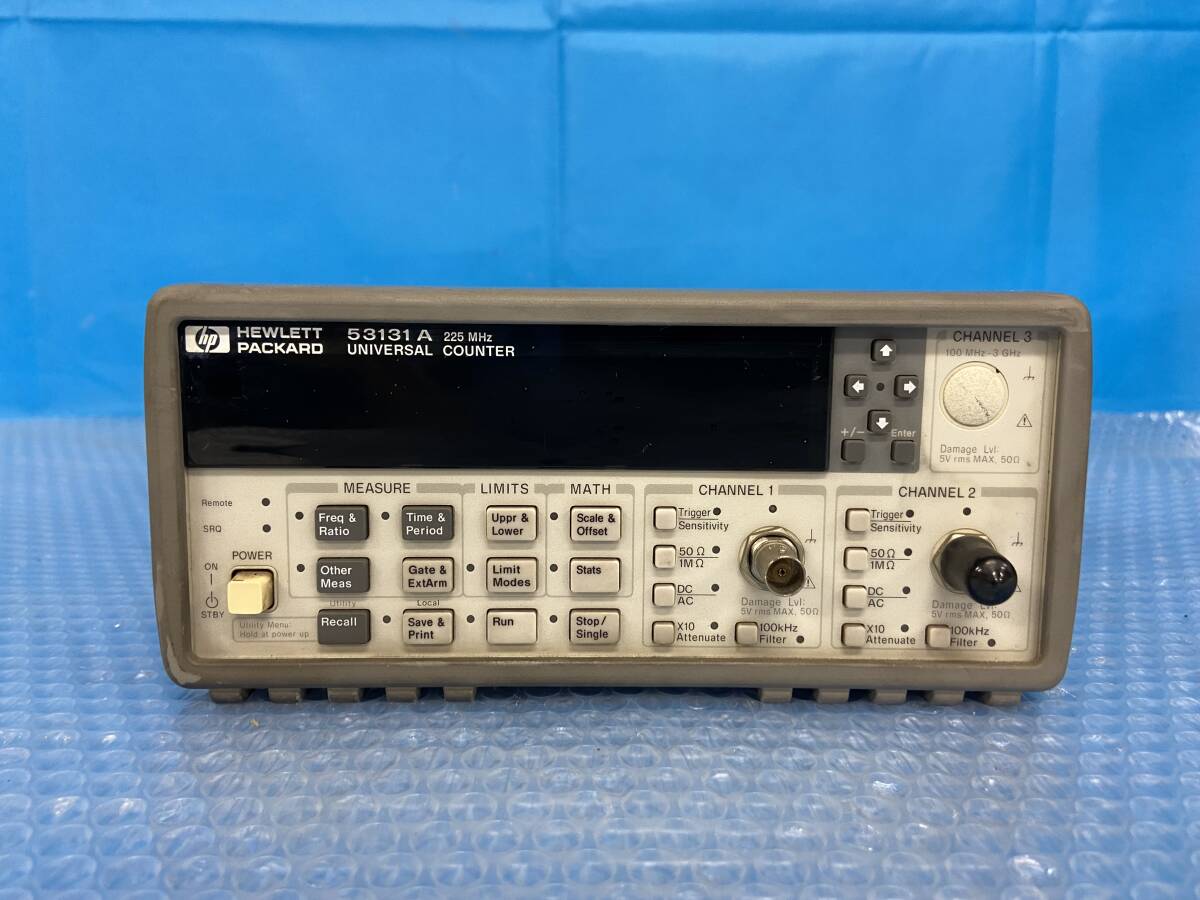 【傷や汚れあり】[CK21388] HP HEWLETT PACKARD 53131A 225MHz Universal Counter ...