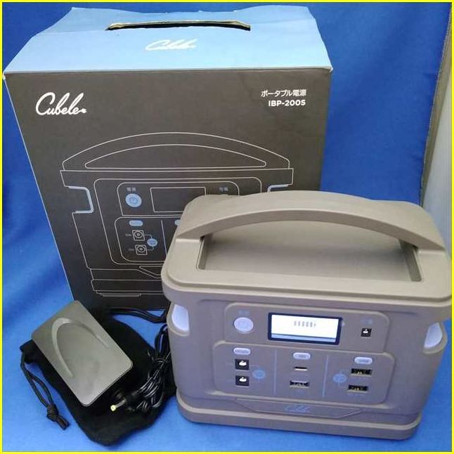 【やや傷や汚れあり】【USED/ポータブル電源】 INBES/インベス IBP-200S Cubele/キューブル 60000mAh/222Whの落札情報詳細 - Yahoo!オークション落札 ...