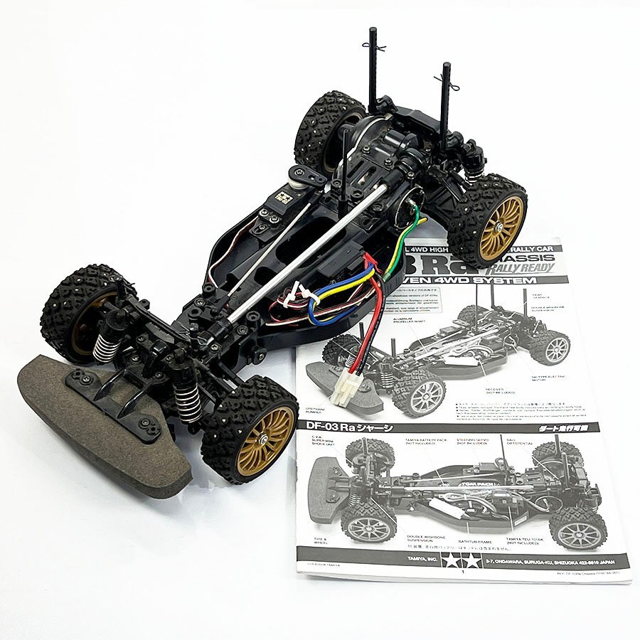 【傷や汚れあり】ジャンク扱い TAMIYA タミヤ 1/10 電動RC ラジコン DF-03Ra シャーシ 4WD 動作未確認 [U13094]の落札情報詳細 - ヤフオク落札価格検索 オークフリー