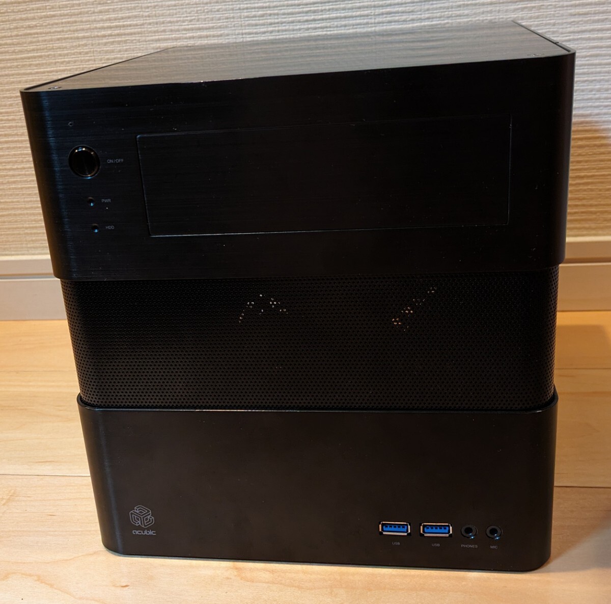 【目立った傷や汚れなし】abee acubic G20 mini-itx 黒 PCケースの落札情報詳細 - ヤフオク落札価格検索 オークフリー