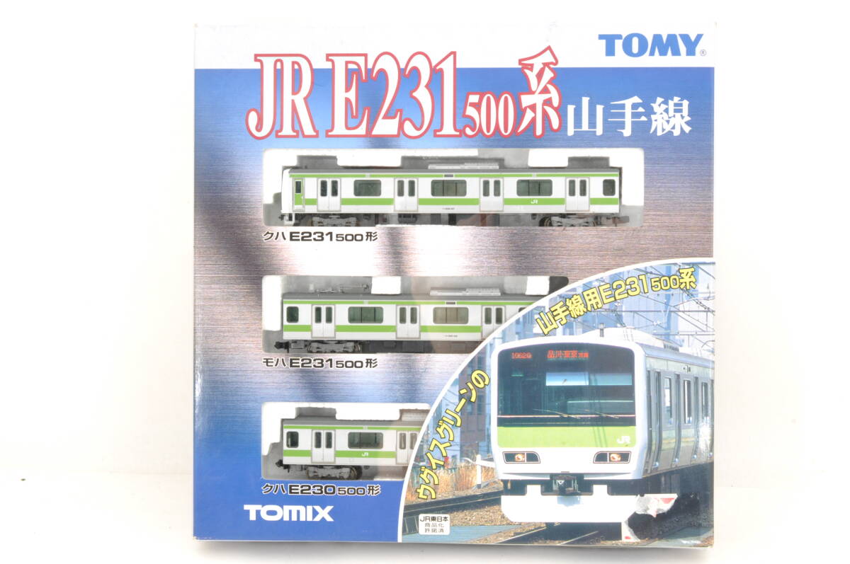 【目立った傷や汚れなし】[KSK18]動作品 TOMIX トミックス Nゲージ 92260 JR東日本 E231系500番台 通勤電車 山手線 基本セット クハE231 モハE231 クハ ...