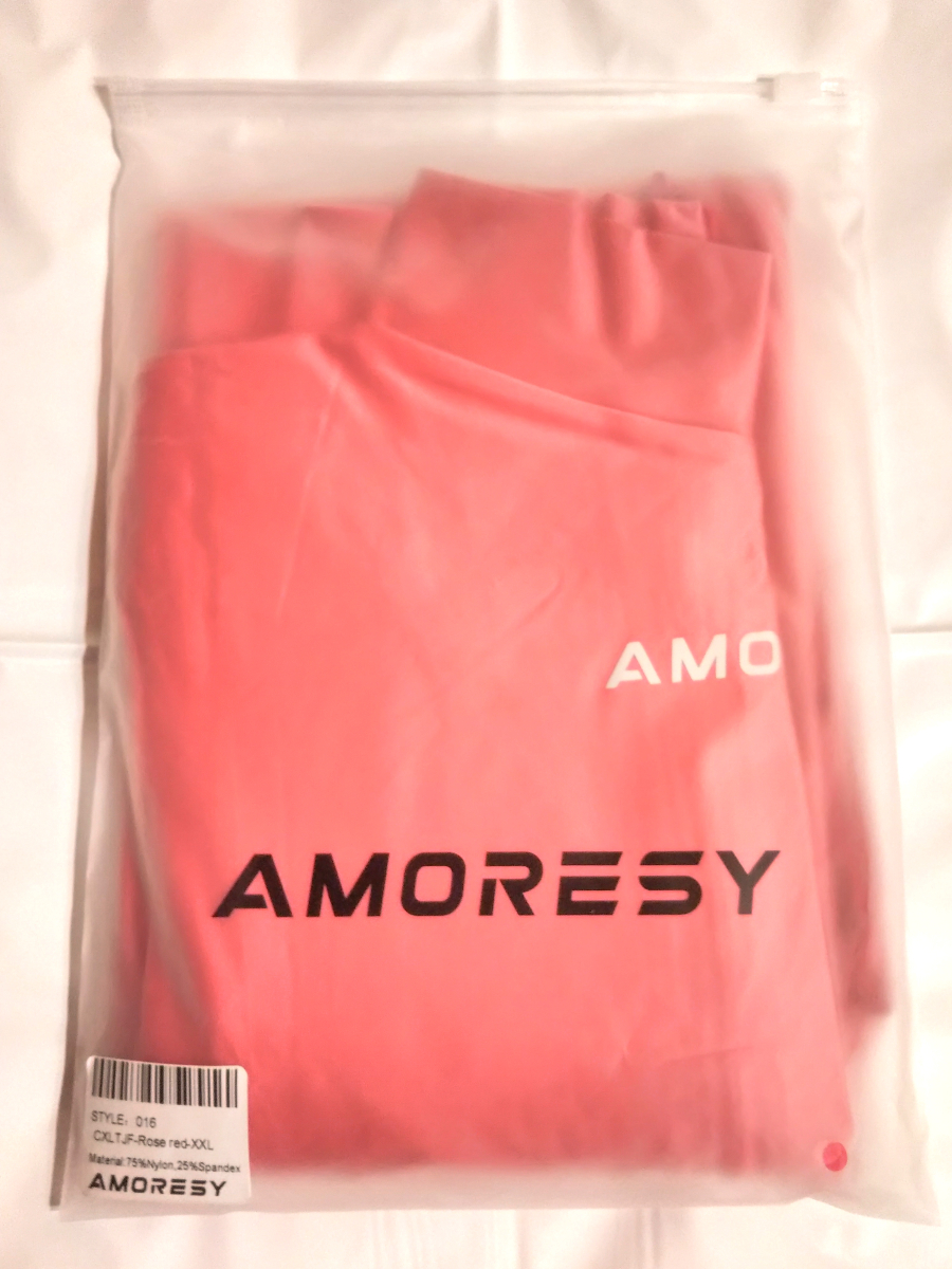 【未使用】AMORESY 016(ROSE RED) ローズレッド XXL 超光沢全身タイツ レオタード レースクイーン 競泳水着 ...