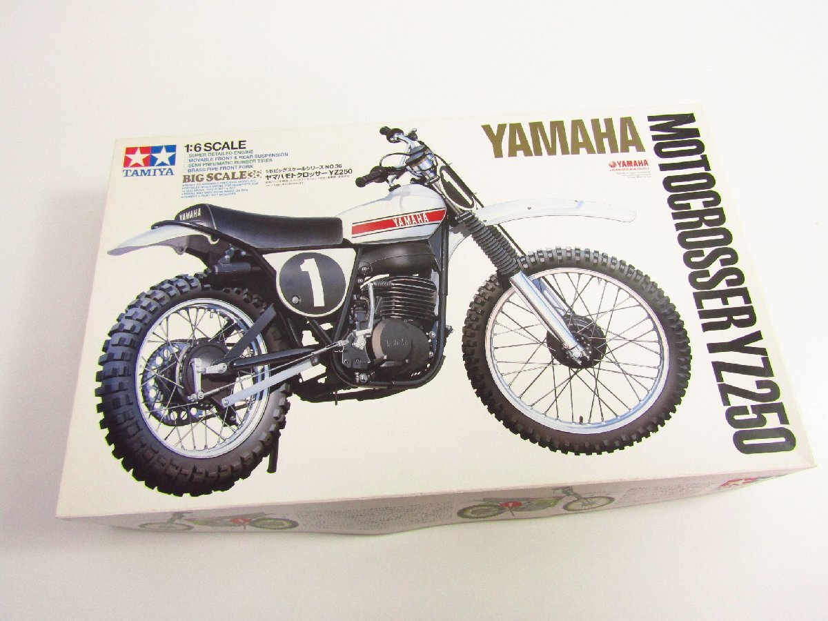 【未使用】未組立 TAMIYA タミヤ 1/6 ヤマハモトクロッサー YZ250 オートバイシリーズ No.36 プラモデル A1471の落札情報詳細 - Yahoo!オークション落札価格検索 ...
