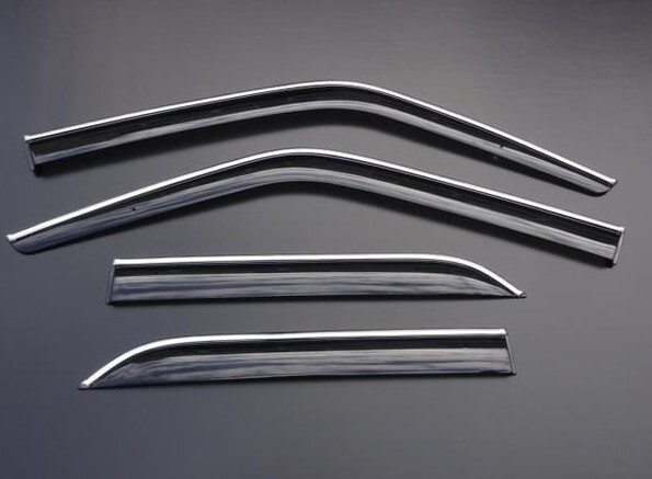 【未使用】高品質♪ 安心ビス付き♪ メッキ モール ドアバイザー サイドバイザー W124 E220 E280 E300 E320 E400 E500 E50 セダンの落札情報詳細 ...