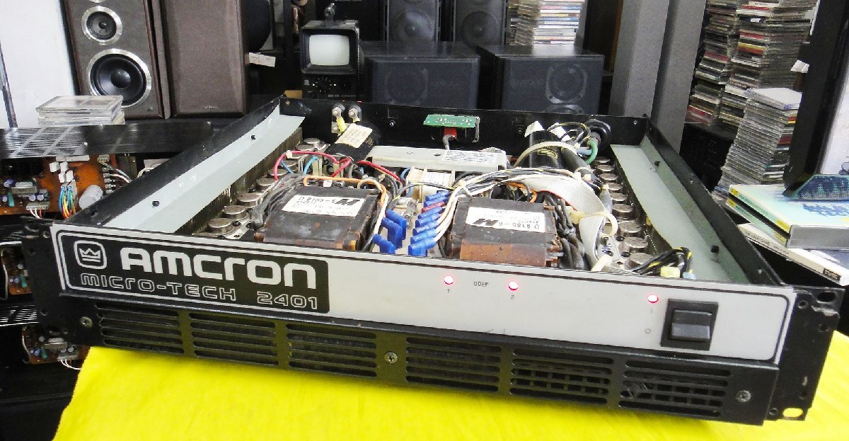 【やや傷や汚れあり】Amcron/パワー・アンプ『MICRO-TECH 600』cの落札情報詳細 - Yahoo!オークション落札価格検索 ...