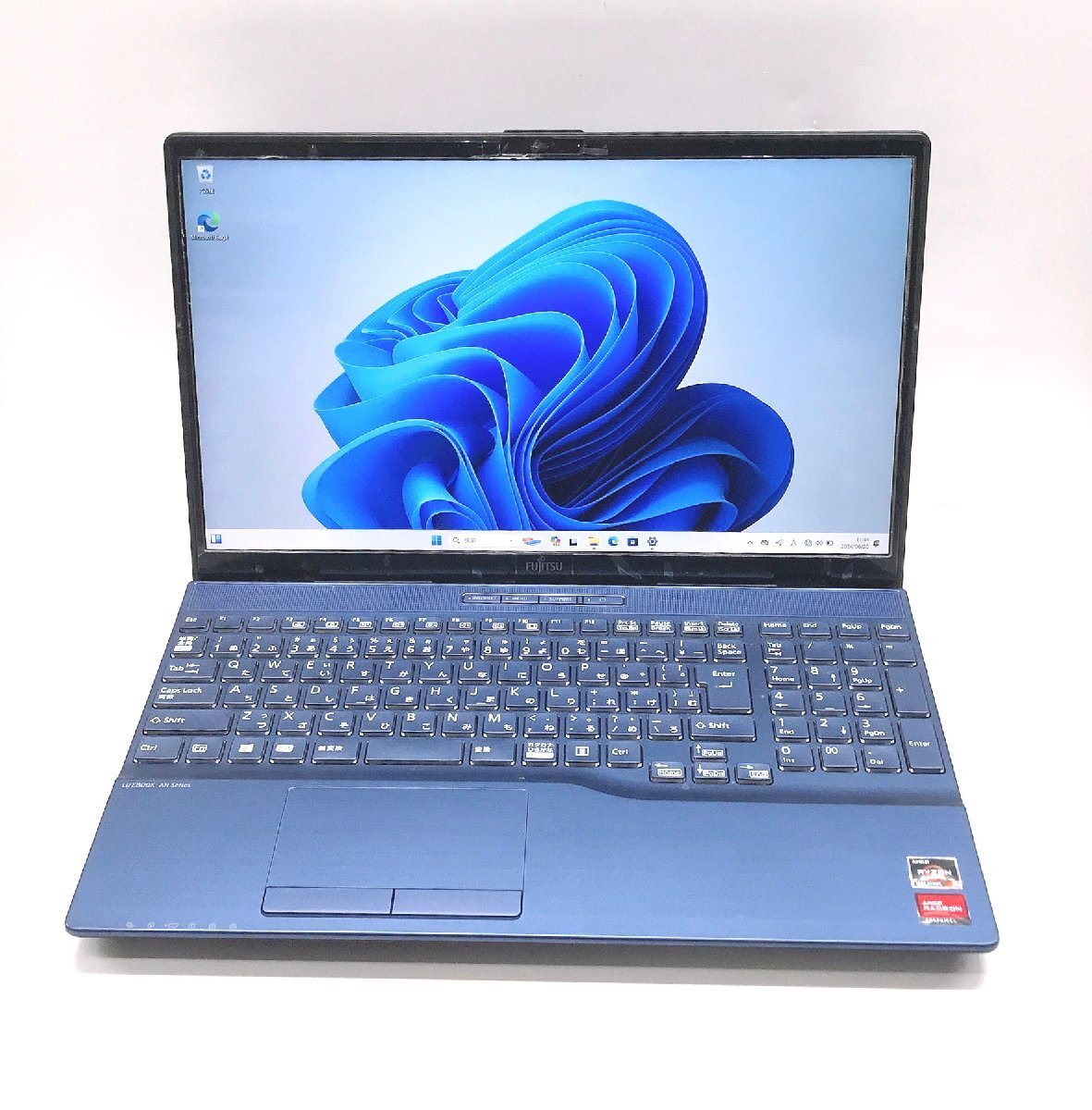【傷や汚れあり】NT: 富士通 LIFEBOOK AH43/F3 ★AMD Ryzen 3 5300U/メモリ：8GB/SSD256GB ...