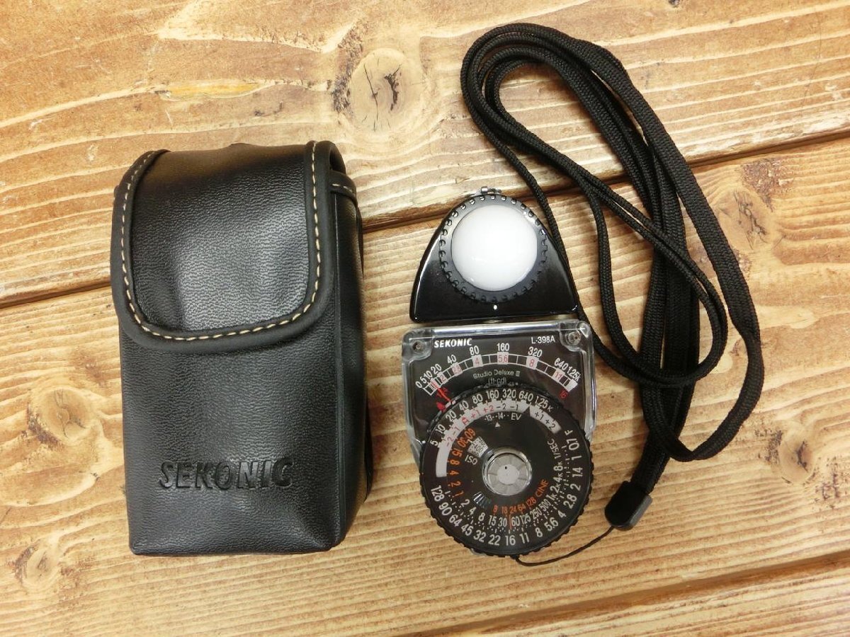 【目立った傷や汚れなし】【Y-0214】1円 SEKONIC スタジオデラックス3 L-398A 露出計 光量測定 光学機器 セコニック ケース付き 同梱可 東京引取可【千円市場】の落札情報 ...