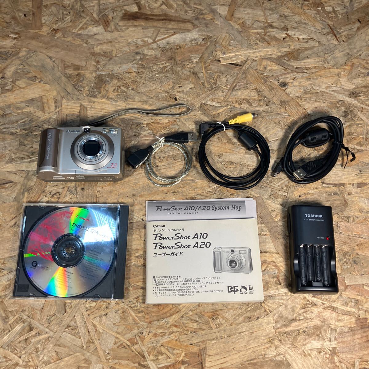 【傷や汚れあり】st/1円〜/Canon/キャノン/コンパクトデジタルカメラ/Power Shot A20/PC1007/デジカメ/パワー ...