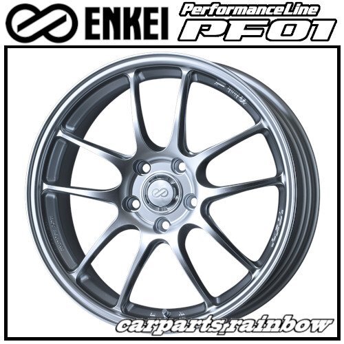 【未使用】★ENKEI/エンケイ PerformanceLine PF01 17×7.5J 5/100 +38★SparkleSilver/スパークシルバー★新品 1本価格★の落札情報詳細 ...