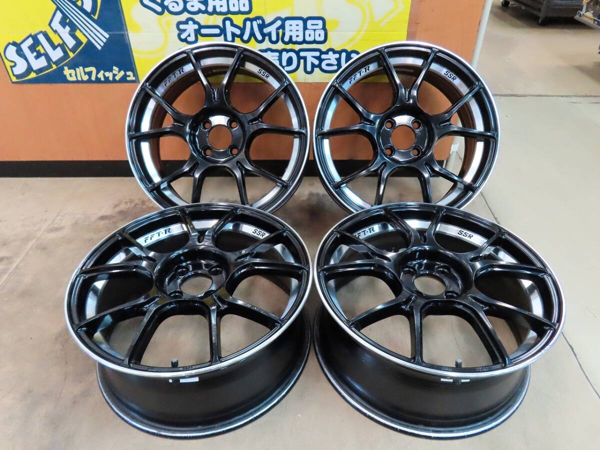 【傷や汚れあり】★☆タナベ SSR GTX02 FFT-R 17インチ アルミ ホイール 7J +42 4穴 PCD100 グロスブラック 4本 中古 TANABE SSR☆★の落札情報詳細 ...