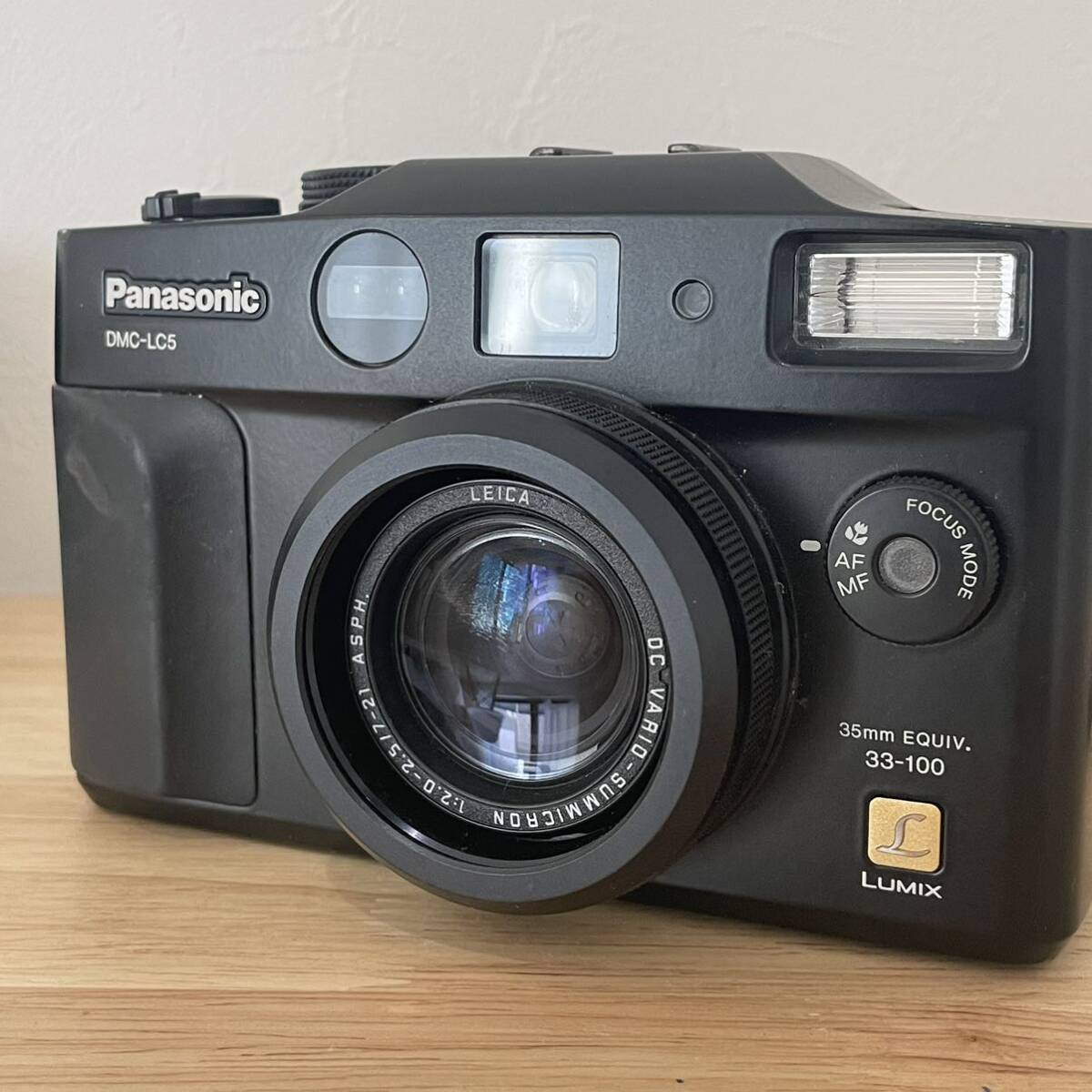 【未使用に近い】1円~【注目】パナソニック Panasonic ルミクス lumix DMC-LC5フィルムカメラ カメラ コンパクト ...