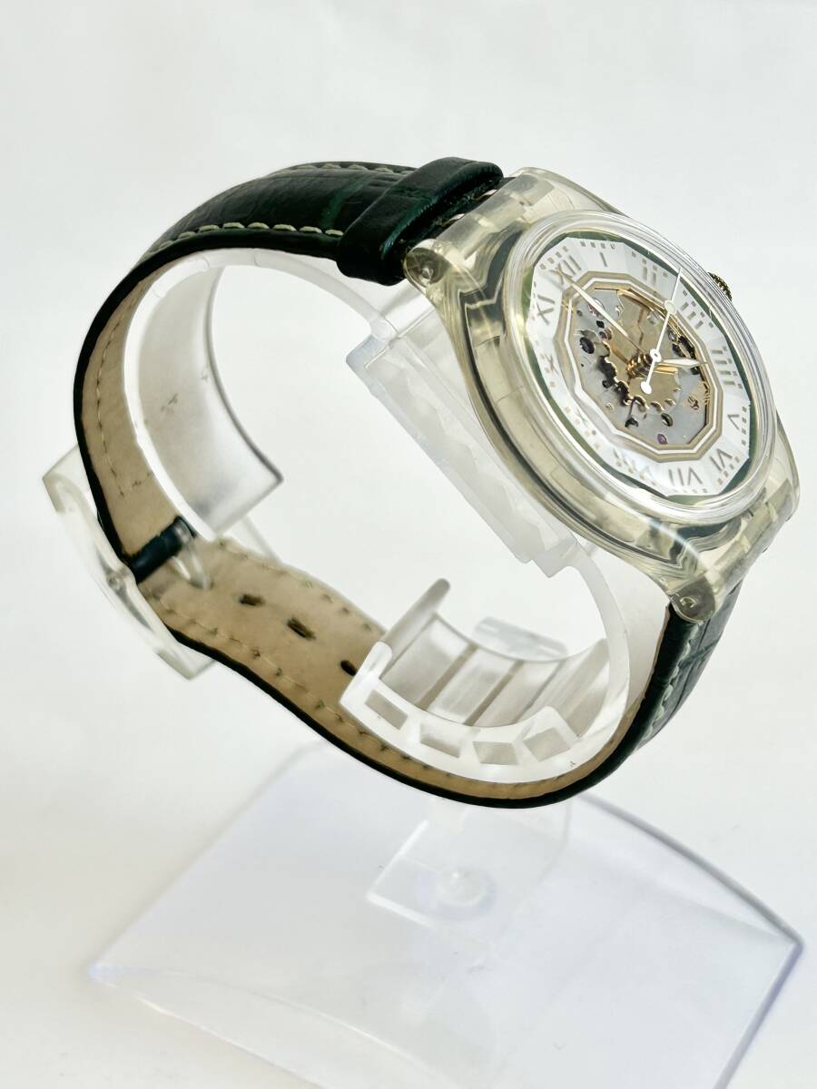 【やや傷や汚れあり】【牧草】★1円スタート★ Swatch スウォッチ EDGES SAK119 腕時計 自動巻き アナログ グリーン スケルトン コレクション 稼働品 ML130の落札情報 ...