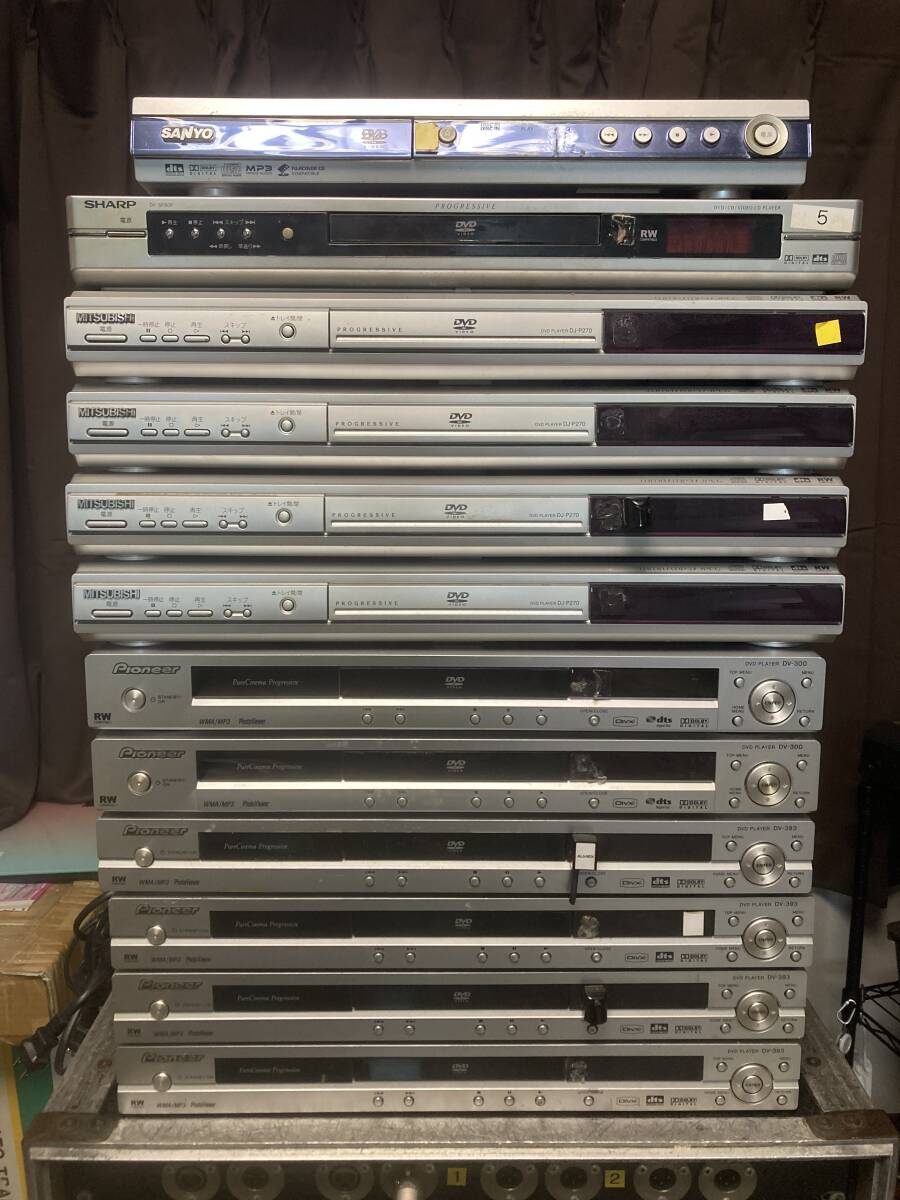 【やや傷や汚れあり】[12台セット] DVD player DVDプレイヤー Pioneer Mitsubishi SHARP SANYO DVD/CD/MP3の落札情報詳細 - Yahoo ...