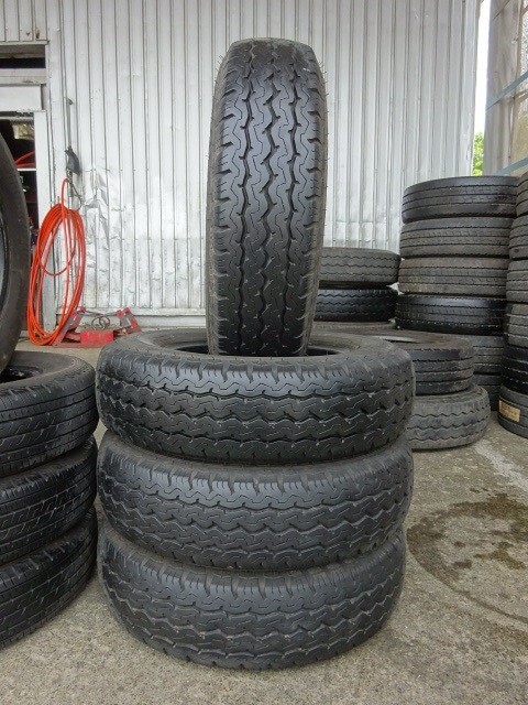 【目立った傷や汚れなし】165R13 8PR ダンロップ SPLT5 中古夏タイヤ4本 (060808）の落札情報詳細 - Yahoo ...