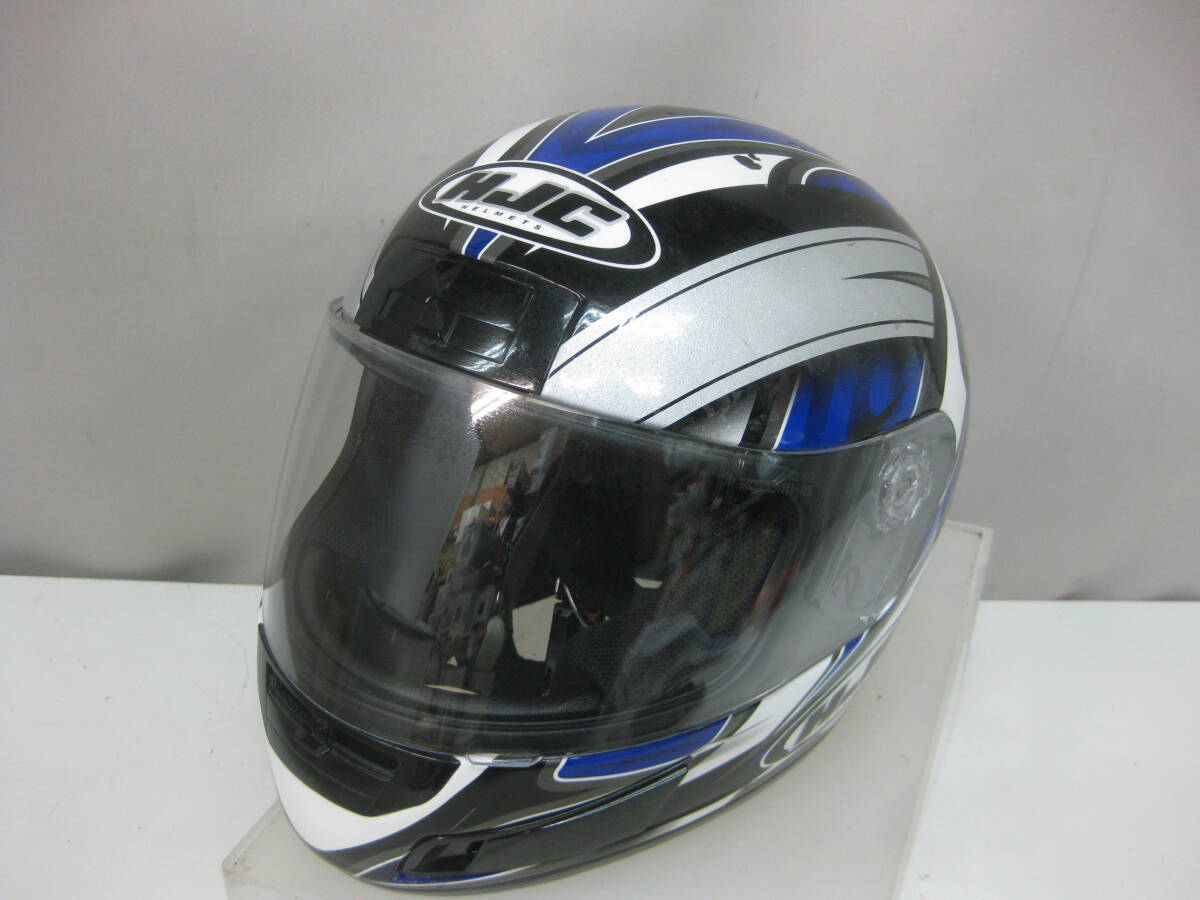 【傷や汚れあり】★107)フルフェイス・HJC 「CS-12Y」 S/Mサイズ（50㎝） ※使用感現状品 100の落札情報詳細 - Yahoo ...