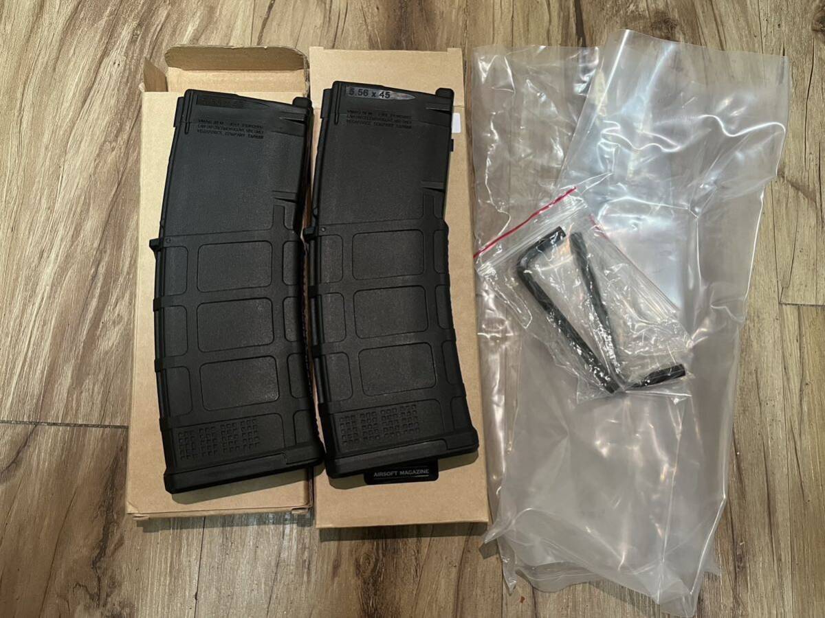 【未使用 （詳細）】送料無料 米軍実物 官給品 M16/M4 30連 マガジン 5.56mm 新品 未使用 3個セット 検 マグプル pmag ...