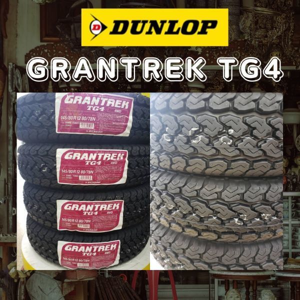 【未使用】2023年製 ダンロップ GRANTREK TG4 145/80R12 80/78 4本送料込16000円 の落札情報詳細 ...