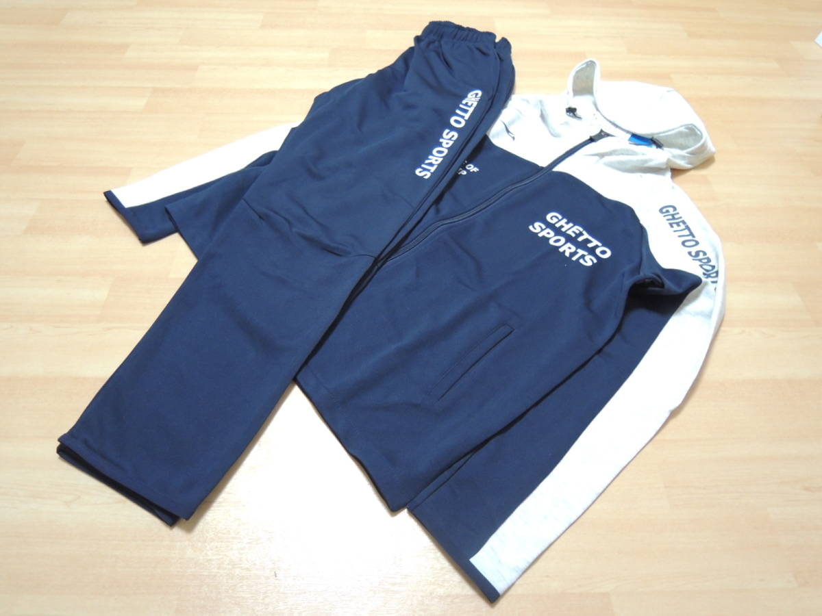 【未使用】1円 スタート 【本州のみ送料無料】 新品 吸汗速乾 メンズ ジャージ 上下 セットアップ 2717 ネイビー Lサイズの落札情報詳細 - Yahoo!オークション落札価格検索 オークフリー