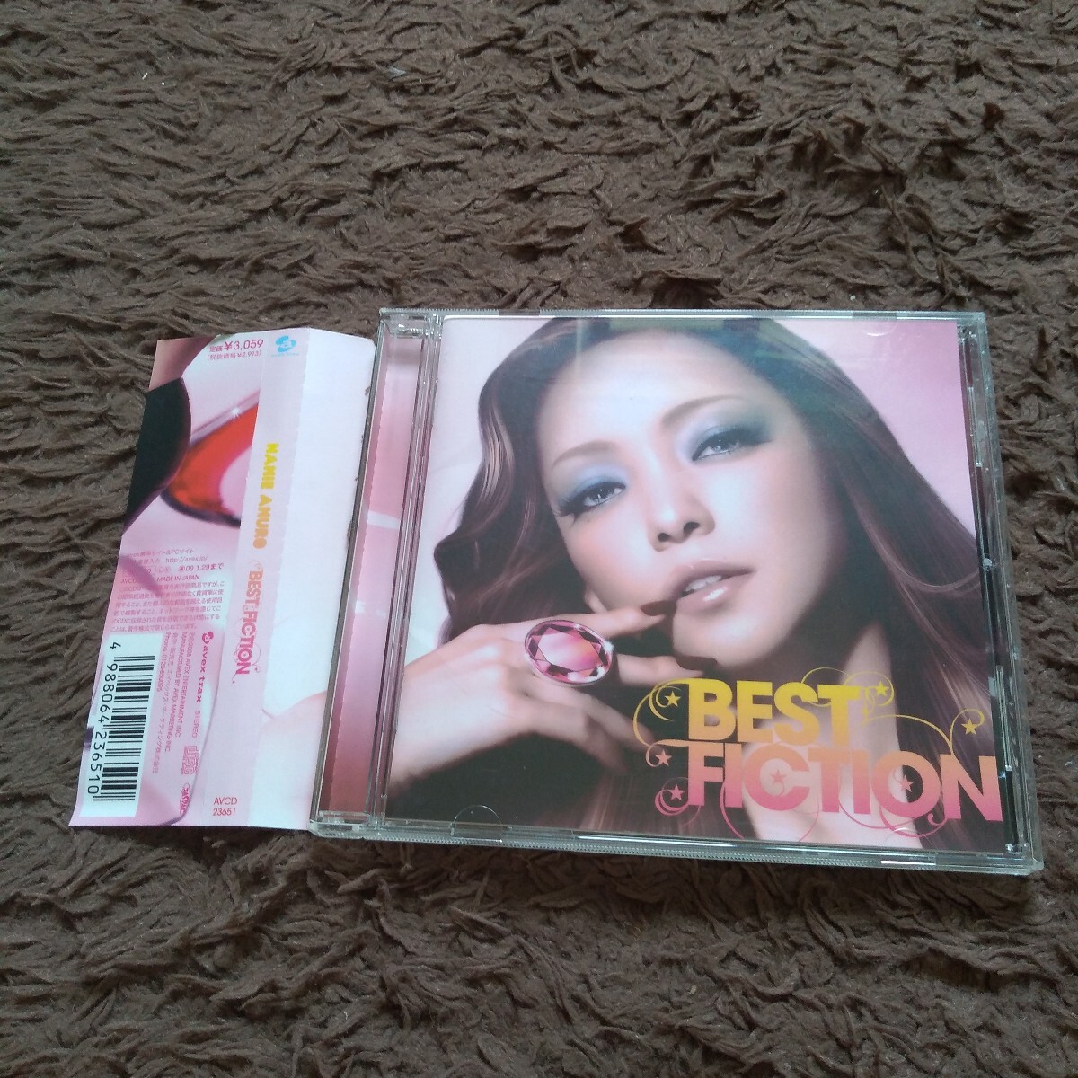 【目立った傷や汚れなし】安室奈美恵「BEST FICTION」ベスト盤CD＜Do Me More、White Light、Sexy Girl、shine more、Baby Don't Cry ...