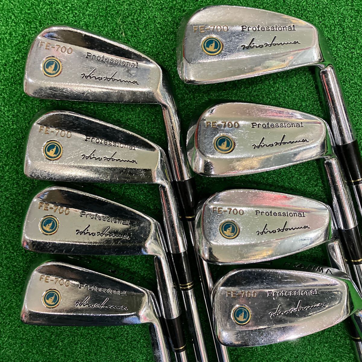 【傷や汚れあり】Hiro Honma FE -700 Professionalアイアンセット#3〜10 計8本【シャフト】HAGANE ...