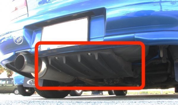 【未使用】1円〜新品 スバル 純正 インプレッサ WRX STI リアディフューザー S204 GDB GC8 に流用等 Subaru ...