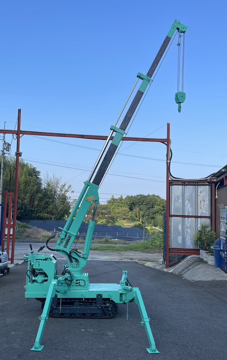 【目立った傷や汚れなし】ユニコン カニクレーン 4段ブーム ゴムクローラー新品 SK-70L-16の落札情報詳細 - Yahoo!オークション落札価格検索 オークフリー