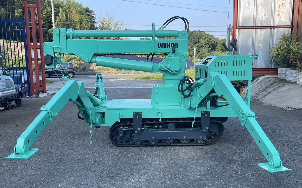 【目立った傷や汚れなし】ユニコン カニクレーン 4段ブーム ゴムクローラー新品 SK-70L-16の落札情報詳細 - Yahoo!オークション落札価格検索 オークフリー