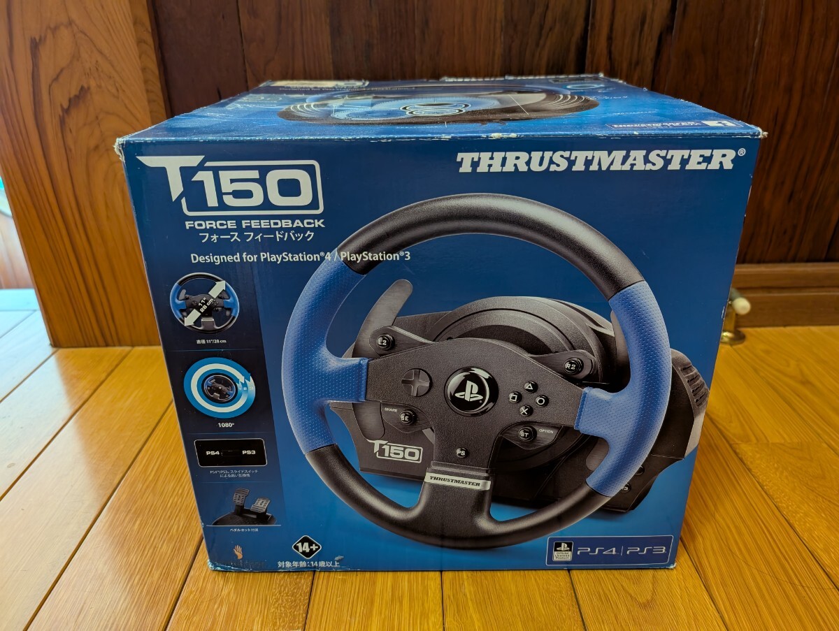 【やや傷や汚れあり】Thrustmaster T150 Force Feedback ハンドルコントローラーの落札情報詳細 - Yahoo!オークション落札価格検索 オークフリー