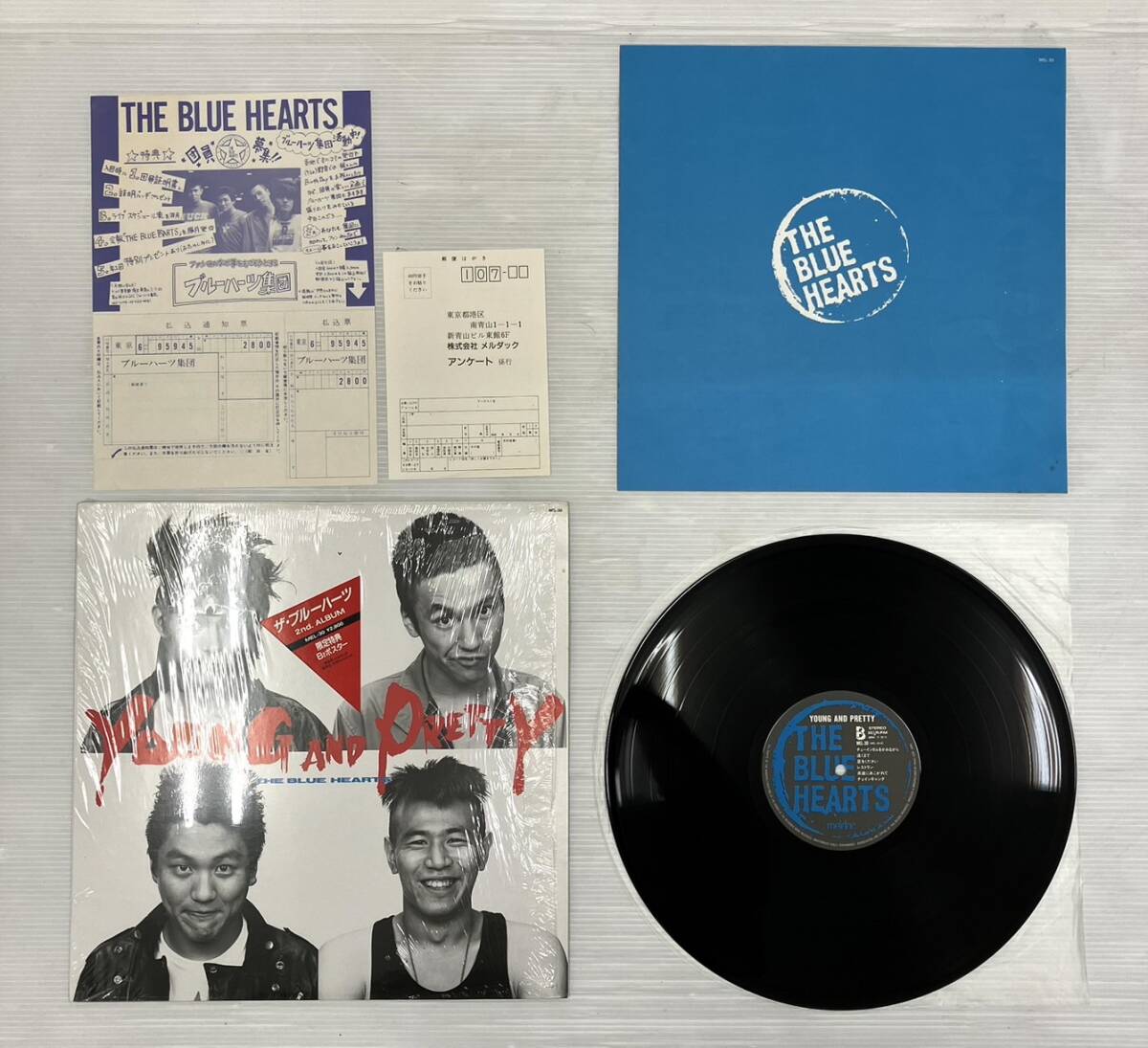 【傷や汚れあり】〈レコード〉THE BLUE HEARTS ブルーハーツ YOUNG AND PRETTY MEL-30 LP 【中古/現状品】004861-18の落札情報詳細 - Yahoo ...