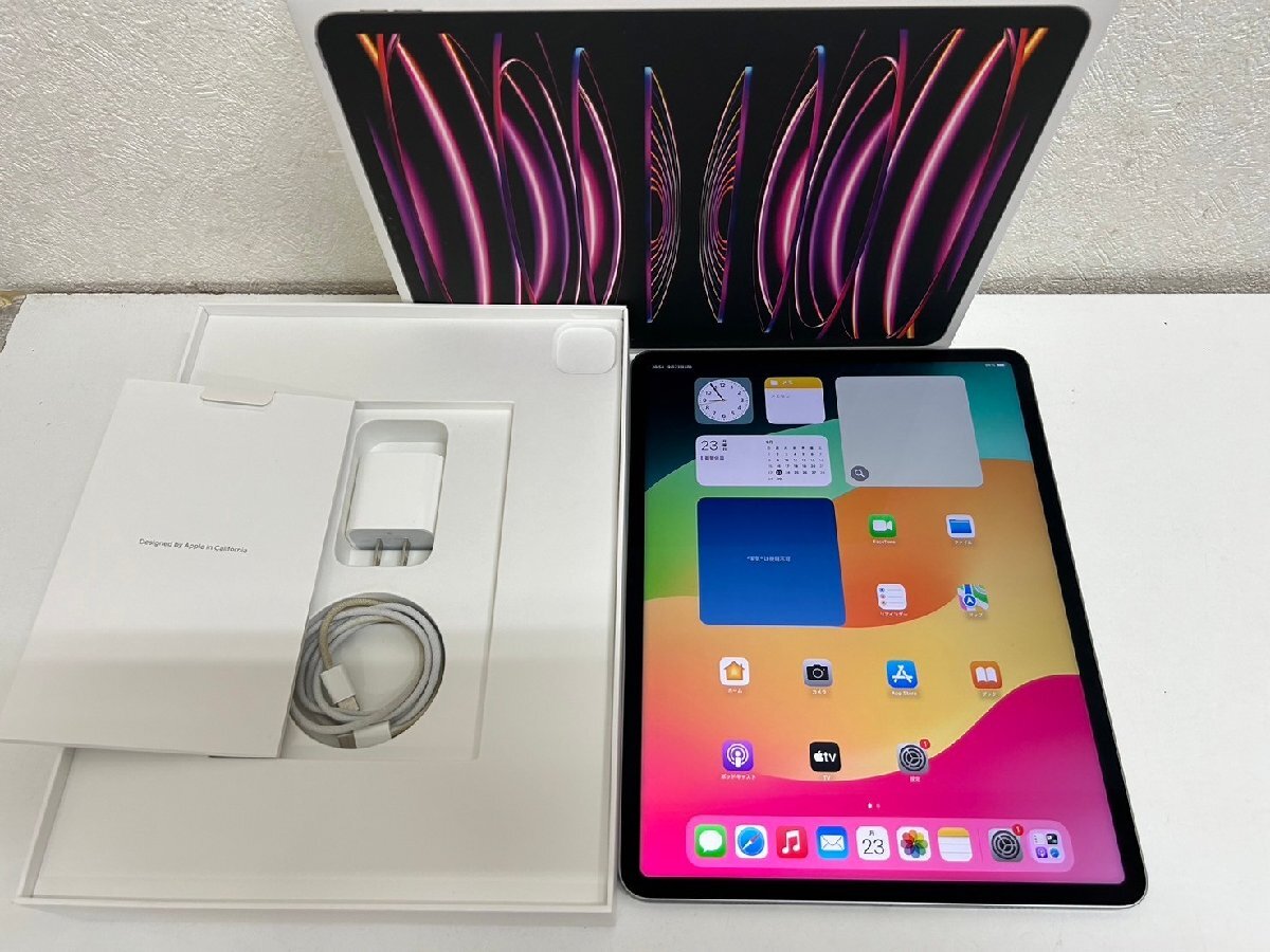 【やや傷や汚れあり】876 アップル iPad Pro 12.9インチ 第6世代 Wi-Fi 256GB 2022年秋モデル MNXR3J/A スペースグレイ 中古の落札情報詳細 ...
