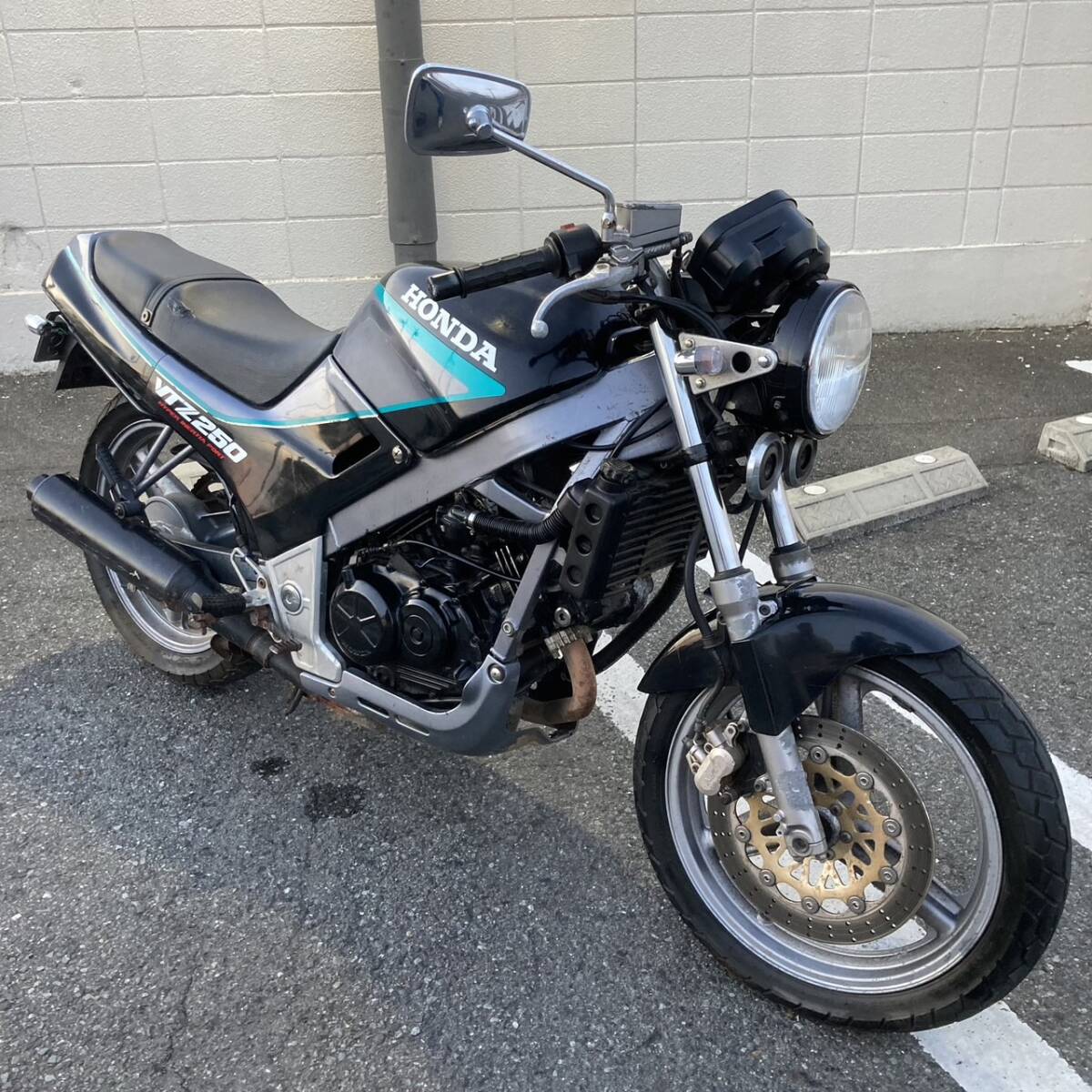【傷や汚れあり】HONDA ホンダ VTZ250 実働 実動 普段使いで快調 ノーマルのため整備しやすい 書あり 新品バッテリー 陸送手配可 VT250 VTR250の落札情報詳細 ...