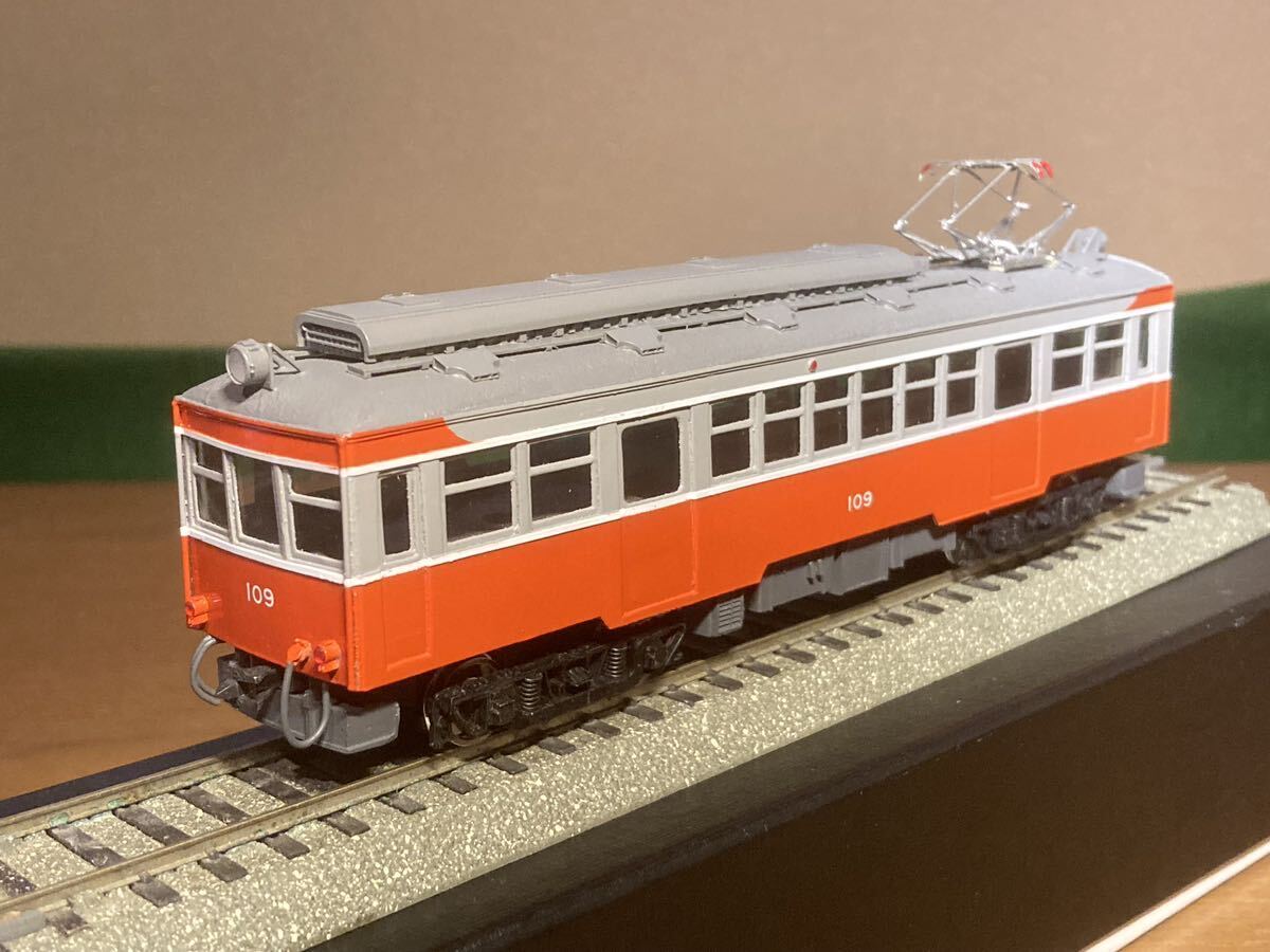 【やや傷や汚れあり】ロコモデルのペーパー製完成品 箱根登山鉄道のモハ101型。快走しますが1円スタートNCNRでの落札情報詳細 - Yahoo!オークション落札価格検索 オークフリー