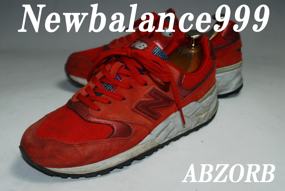 【やや傷や汚れあり】DSC7165/期間限定！早い者勝ち！他サイトでも出品中！ニューバランス/New Balance/NB999/24.5㎝/B/ロー/赤/US7.5/圧巻の存在感！の落札情報 ...