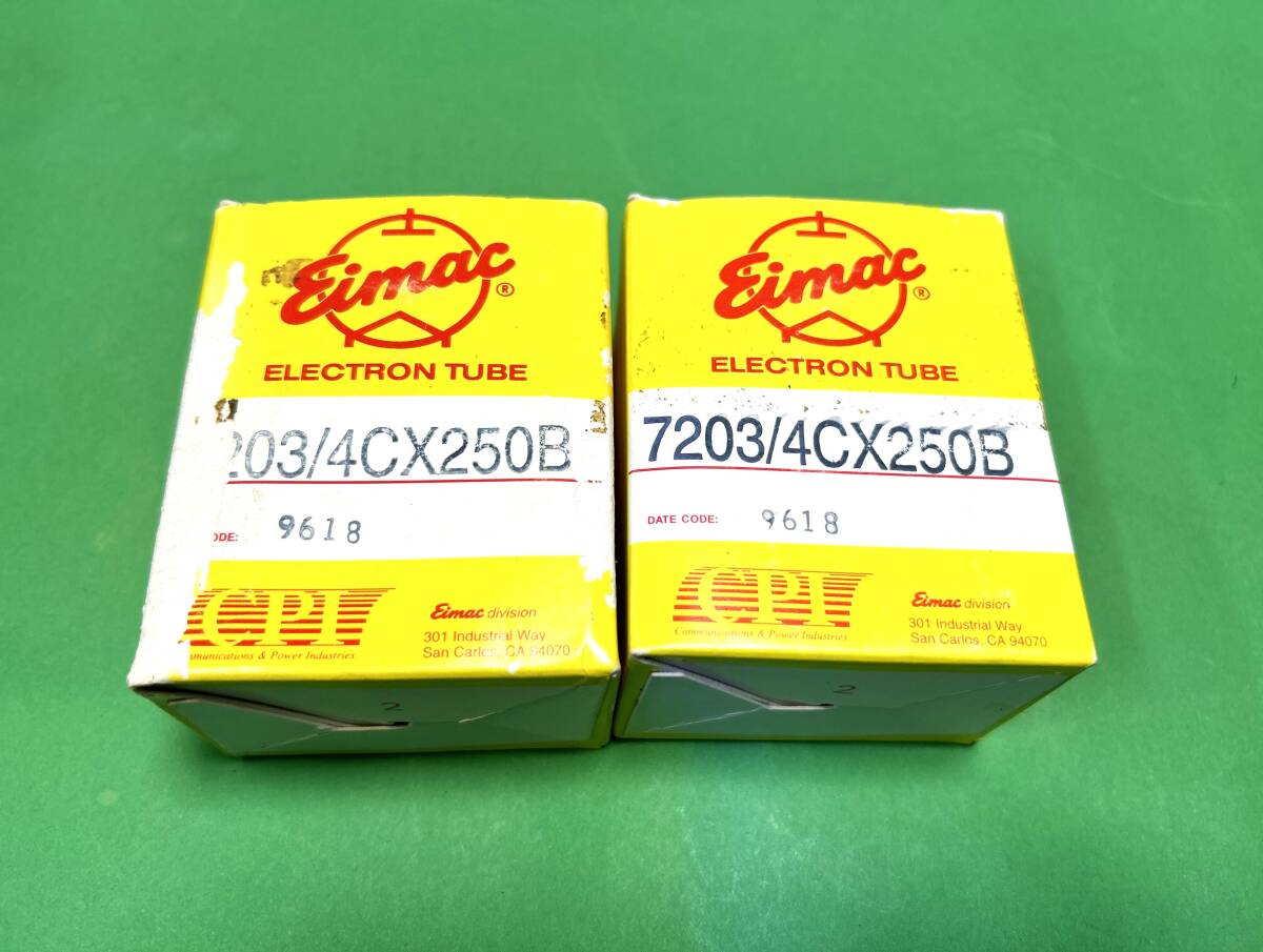 【未使用】セラミック管/EIMAC/4CX250B/2個/未開封保管品/80サイズの落札情報詳細 - Yahoo!オークション落札価格検索 オークフリー