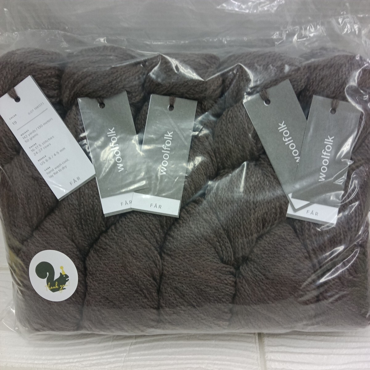 【未使用に近い】100円〜 毛糸 手芸材料 編み物 woolfolk 色番19・10カセの落札情報詳細 - Yahoo!オークション落札価格検索 オークフリー