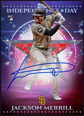 【やや傷や汚れあり】2024 Topps Independence Day Rookie Autograph RARE - JACKSON ...