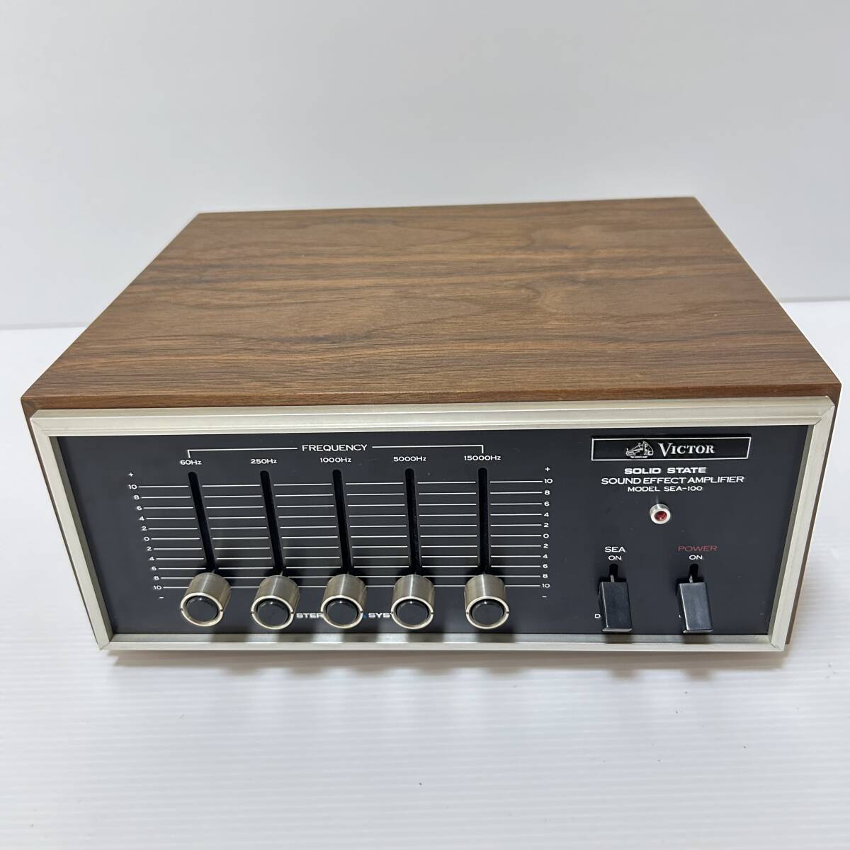【やや傷や汚れあり】Victor ビクター SOUND EFFECT AMPLIFER サウンドエフェクトアンプ イコライザー SEA-100 ...