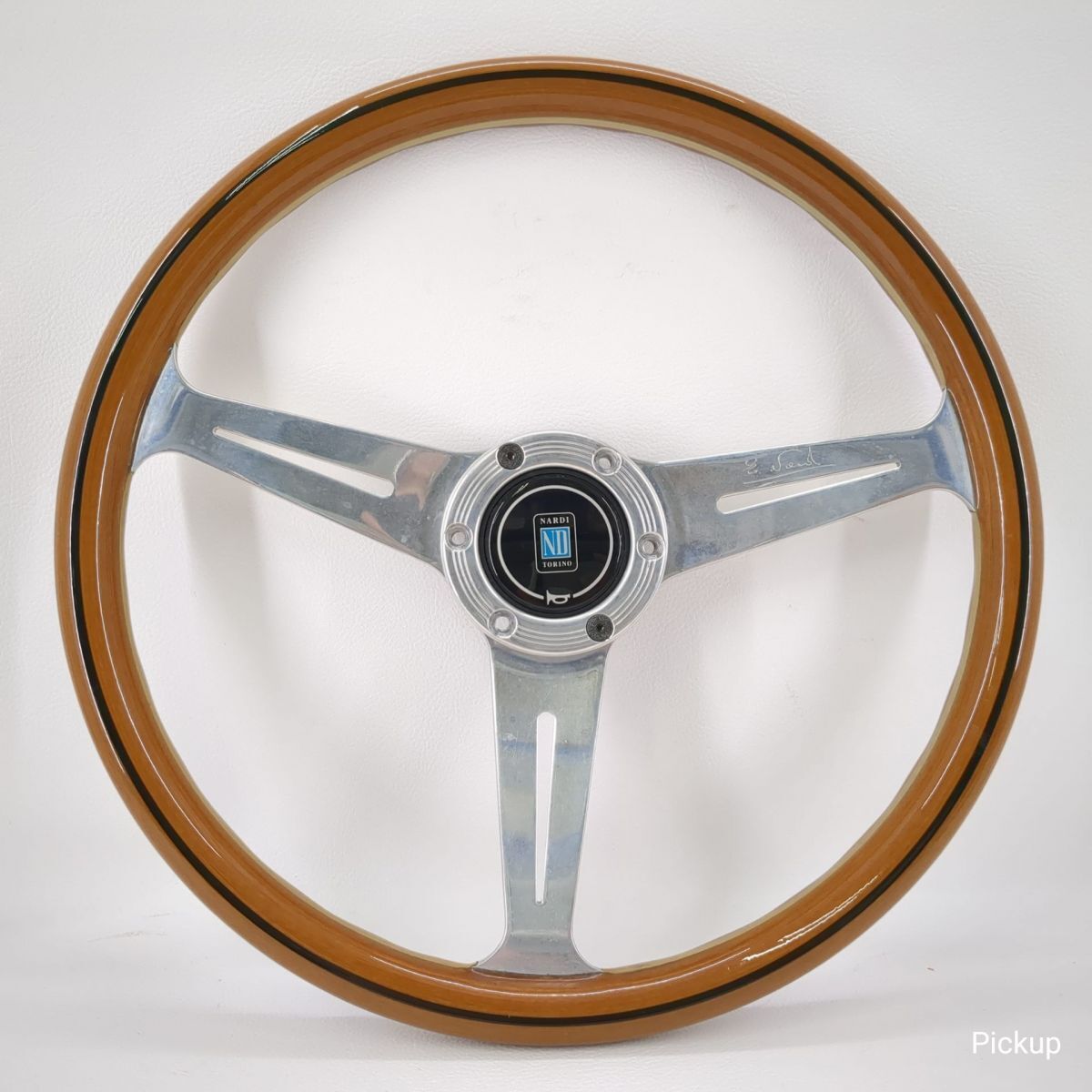 【全体的に状態が悪い】【ジャンク】 ナルディ クラシック ウッド ステアリング 360mm ポリッシュスポーク NARDI CLASSIC WOOD BC-168 【現状渡し】 3104/磐田 ...