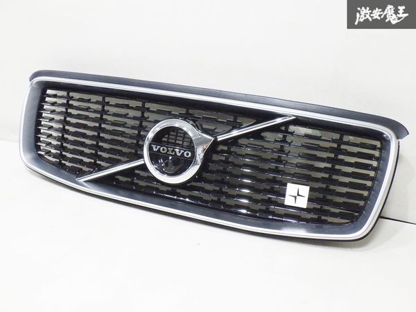 【傷や汚れあり】VOLVO ボルボ純正 XC90 Rデザイン フロントグリル ラジエーターグリル 31408442 カメラ穴有 ポールスター ...