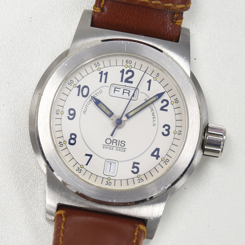 【傷や汚れあり】1円 可動品 腕時計 オリス ORIS ビッグクラウン BC3 7500 機械式 自動巻 メンズ 同梱不可の落札情報詳細 - Yahoo!オークション落札価格検索 オークフリー