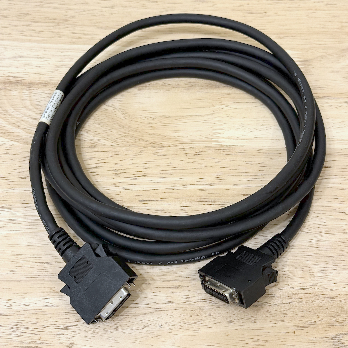 【目立った傷や汚れなし】Digidesign AVID DigiLink Cable 12ft 約3.6m PROTOOLS プロツールス ...